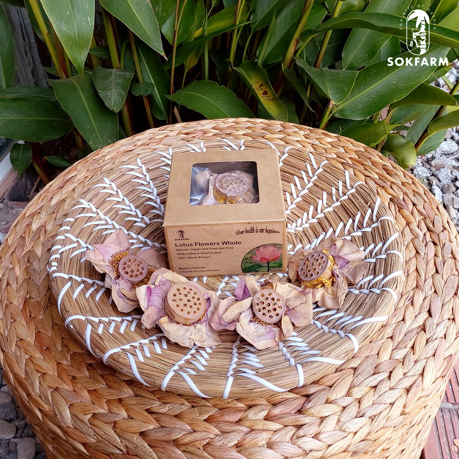 Lotus flower tea for special occasions