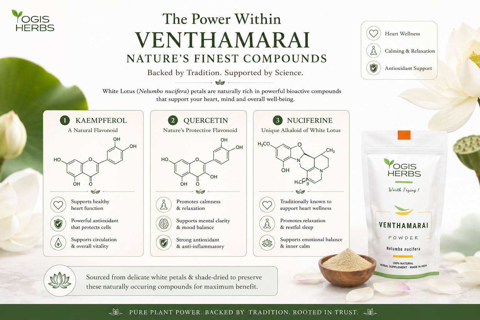 lotus powder for overall wellness