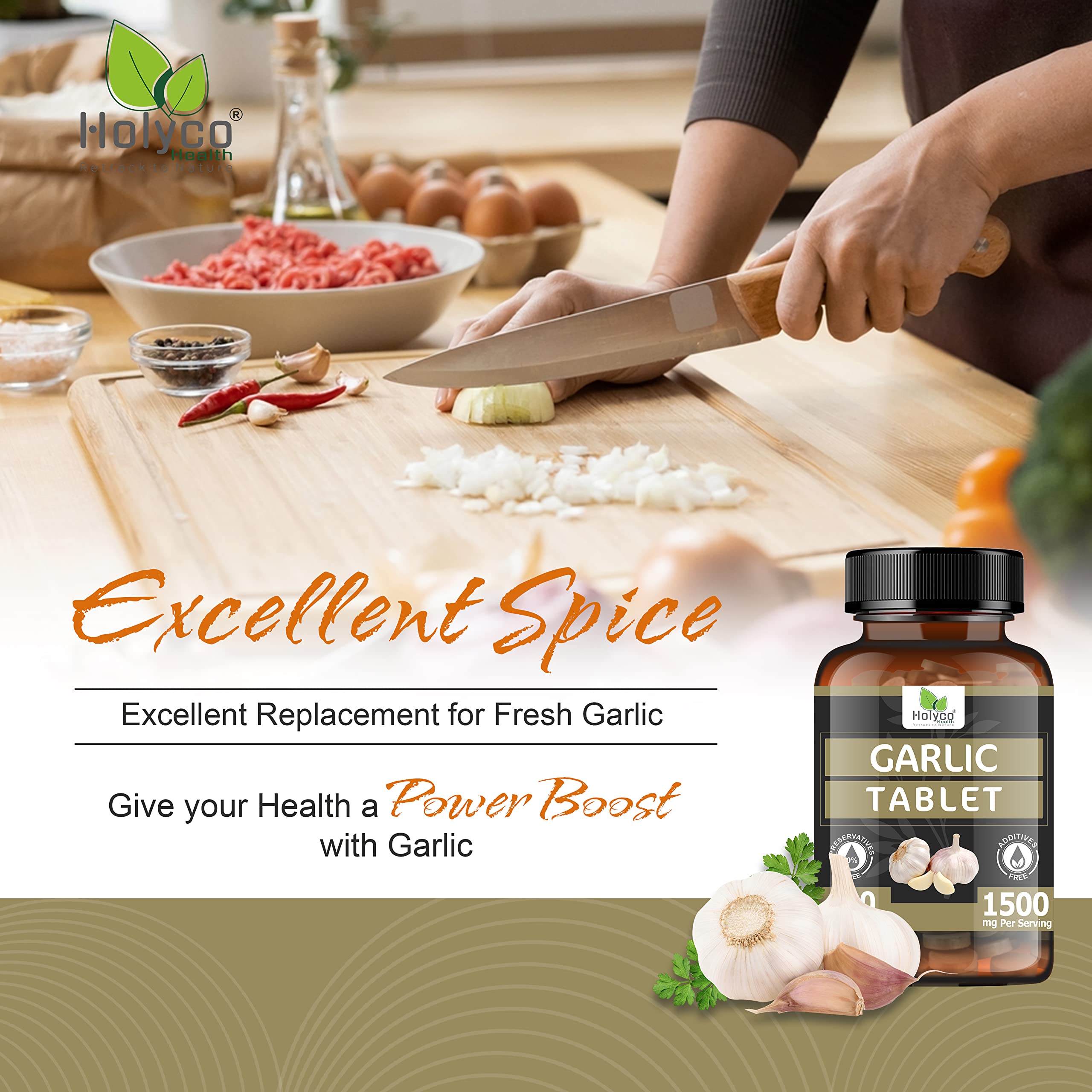 Louma garlic for digestive support