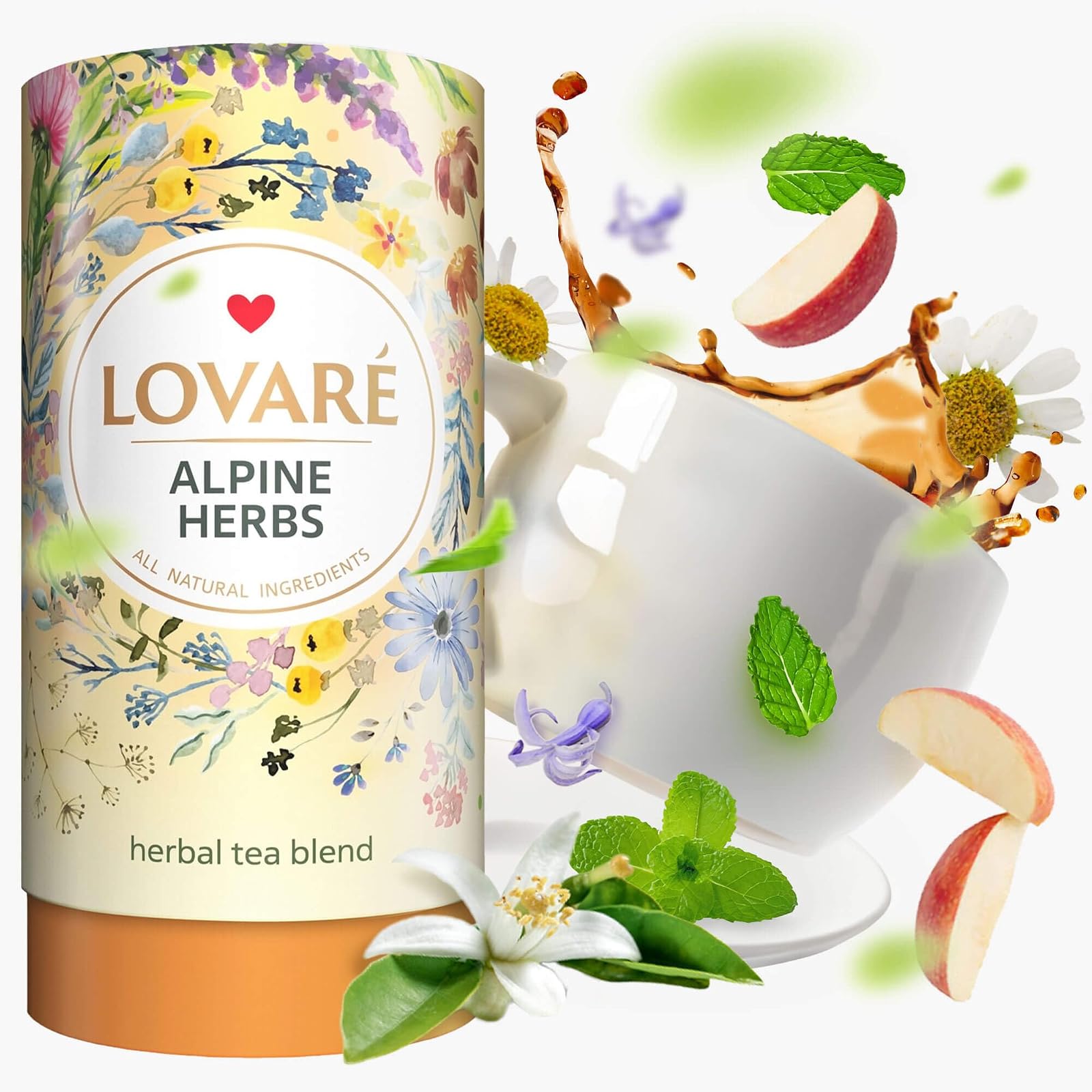 LOVARE Alpine Herbs herbal tea blend