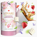 LOVARE strawberry marshmallow herbal tea gift box