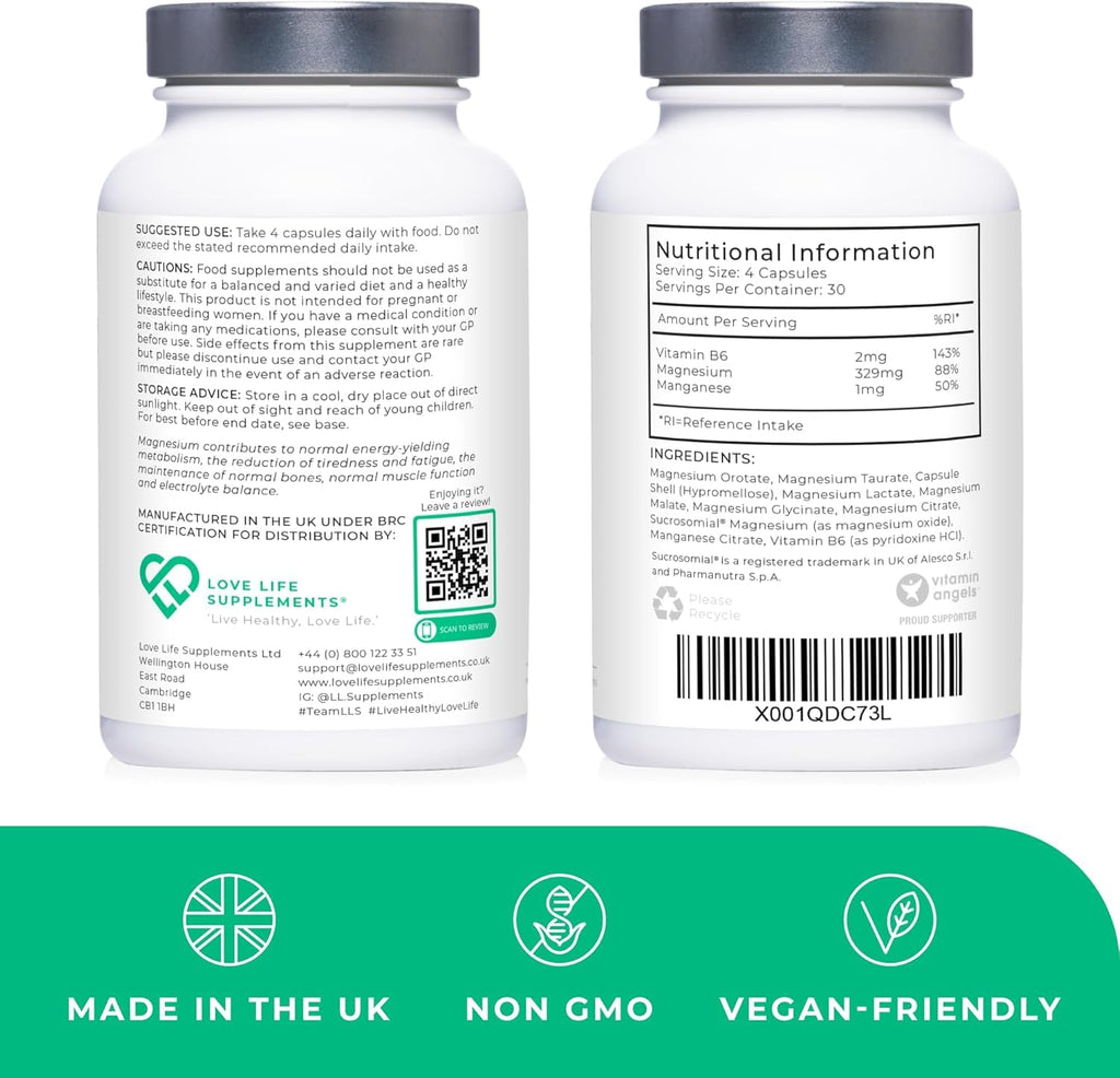 Love Life Supplements magnesium benefits