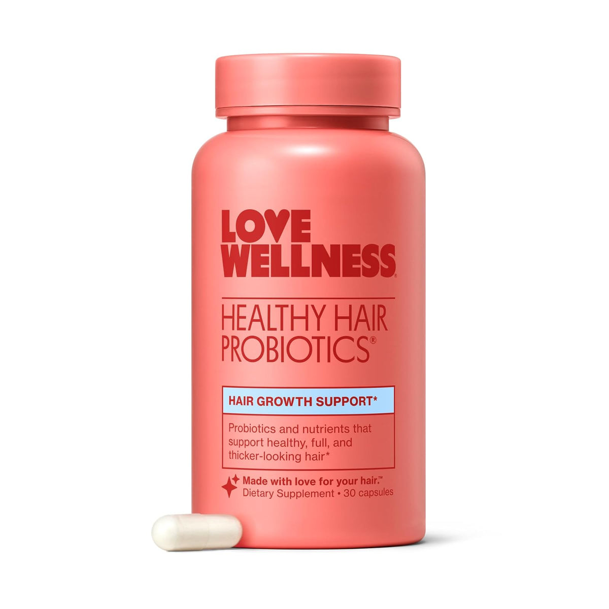 Love Wellness biotin for healthy hair