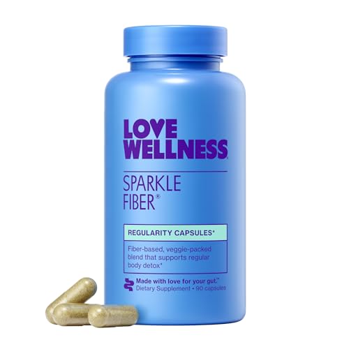 Love Wellness fiber supplement capsules