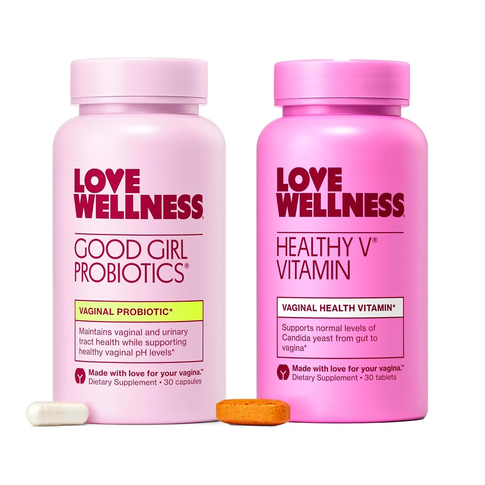 Love Wellness probiotics for women