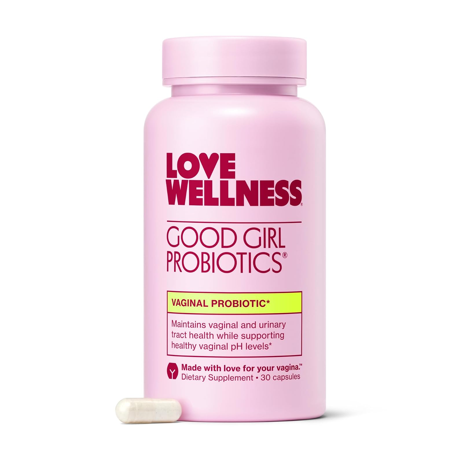 Love Wellness probiotics for women