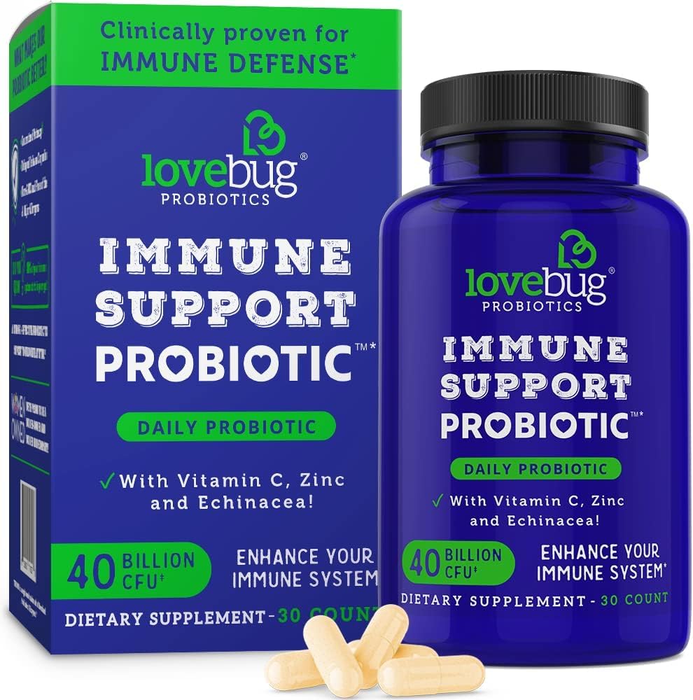 LOVEBUG daily probiotics for gut health