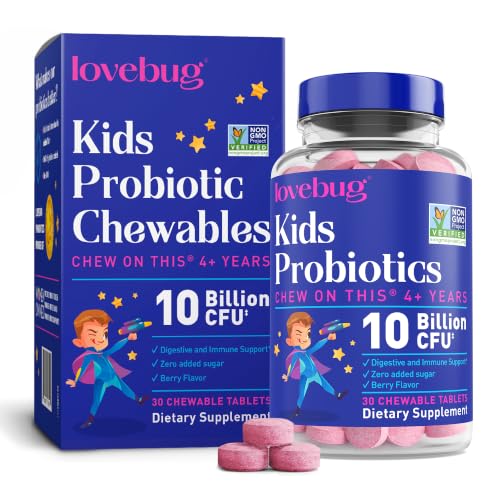 LOVEBUG kids probiotic chewables