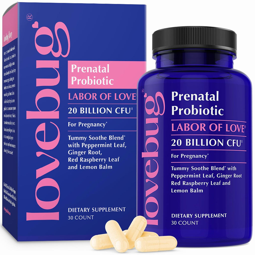 LOVEBUG prenatal probiotic capsules