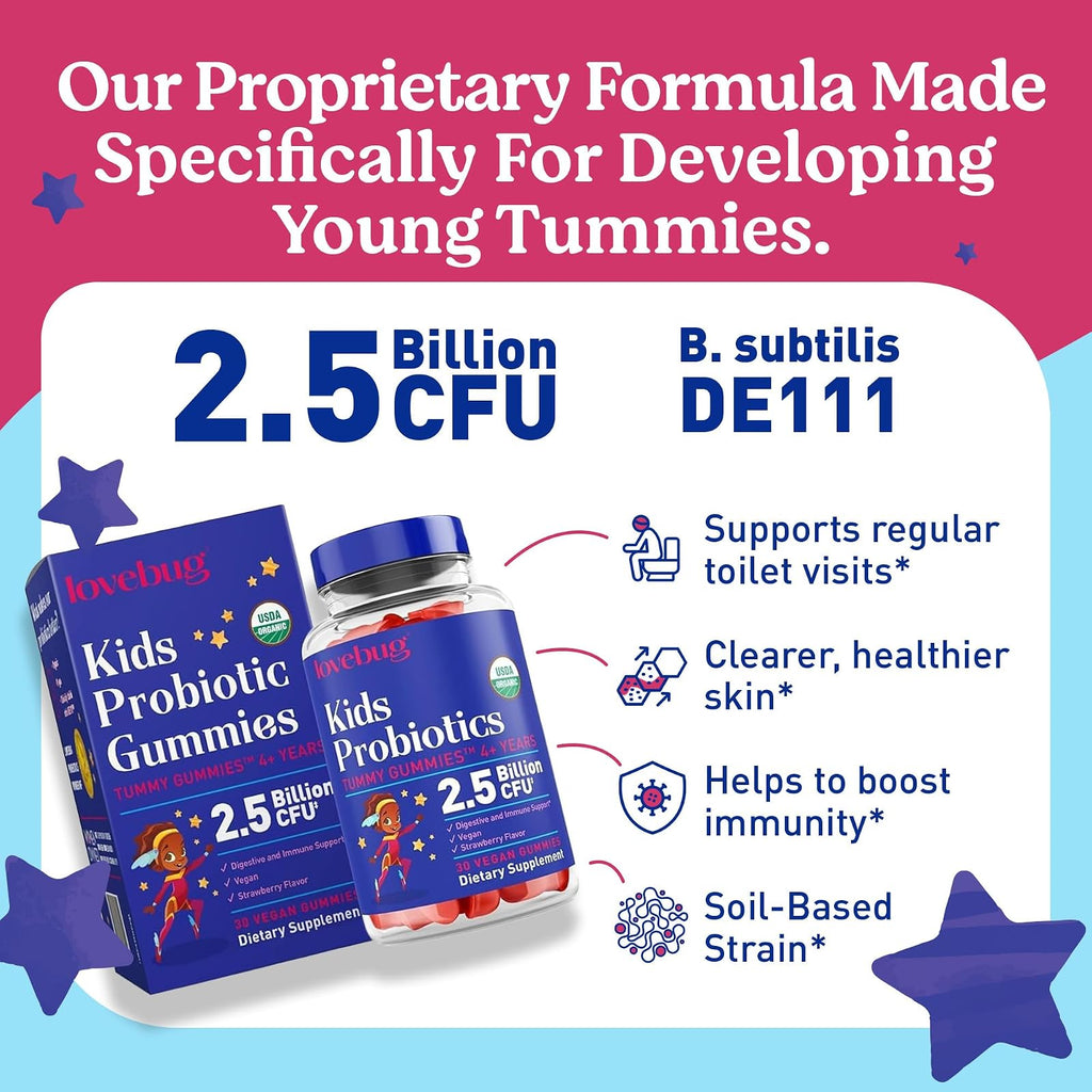 LOVEBUG probiotic chews for children