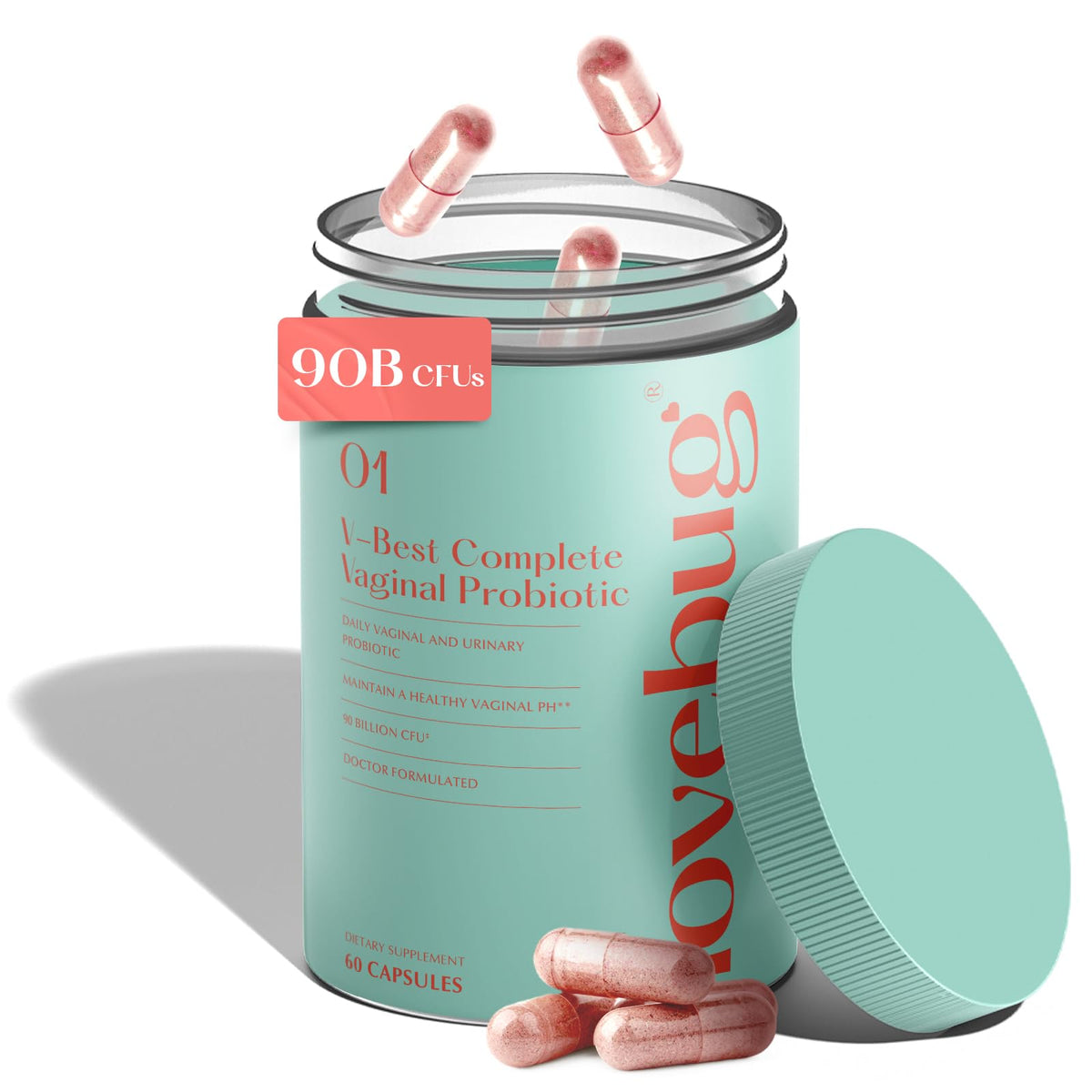 Lovebug probiotics for digestive health