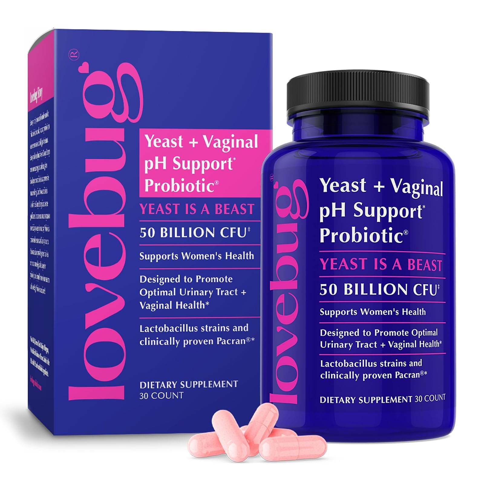 LOVEBUG probiotics for women's health