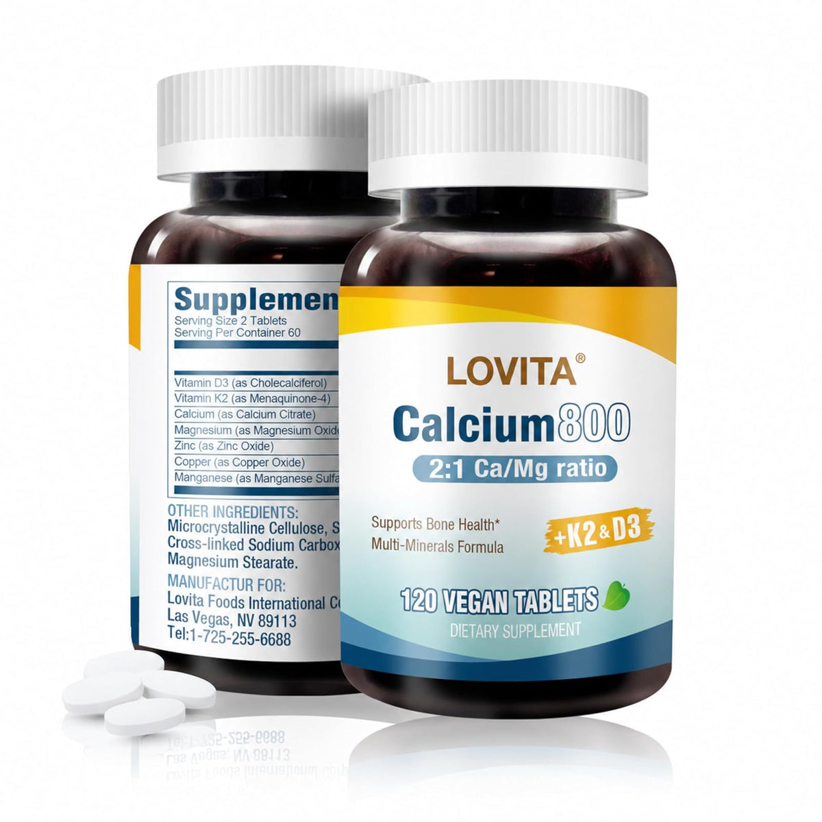 LOVITA calcium citrate with vitamin D3