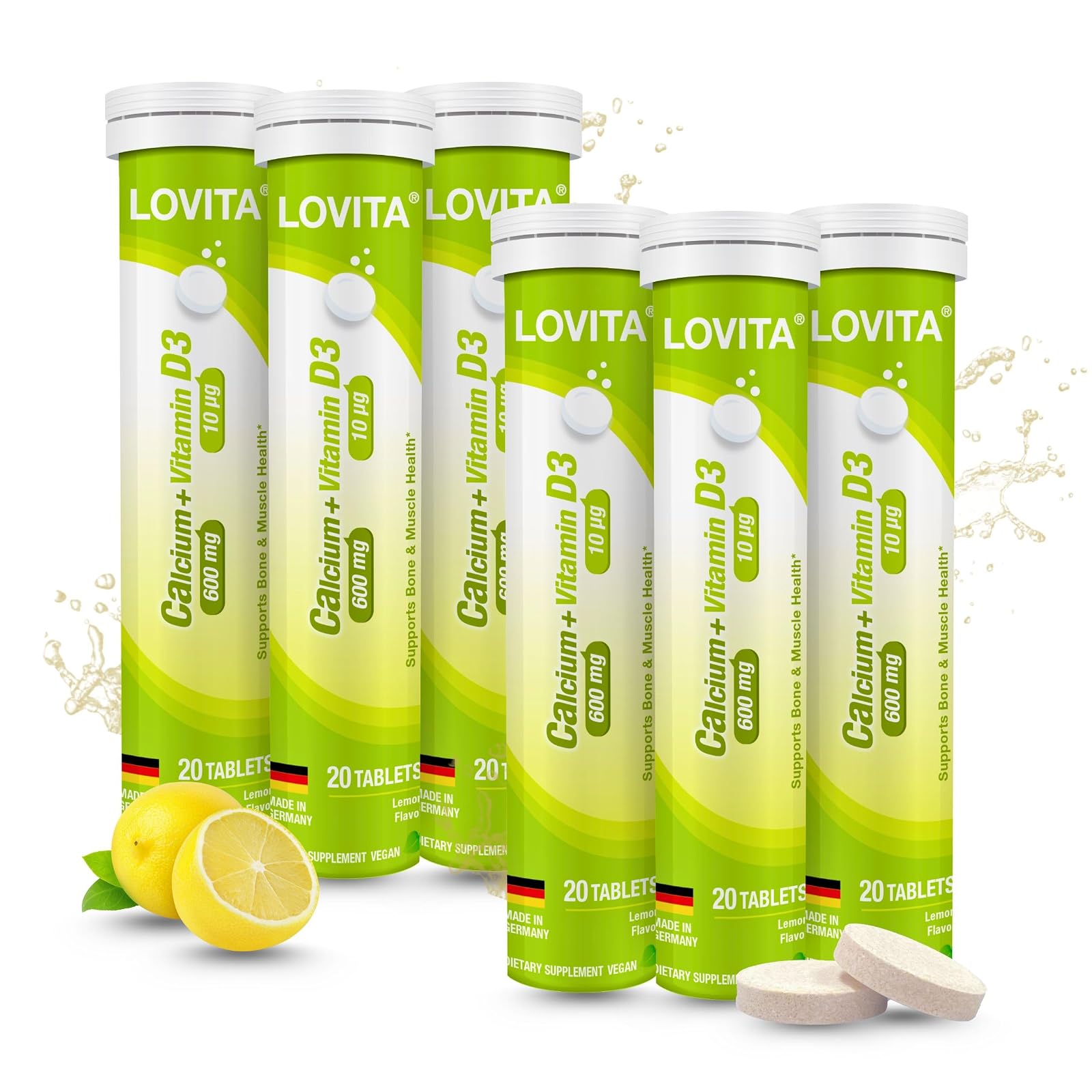 LOVITA calcium effervescent tablets