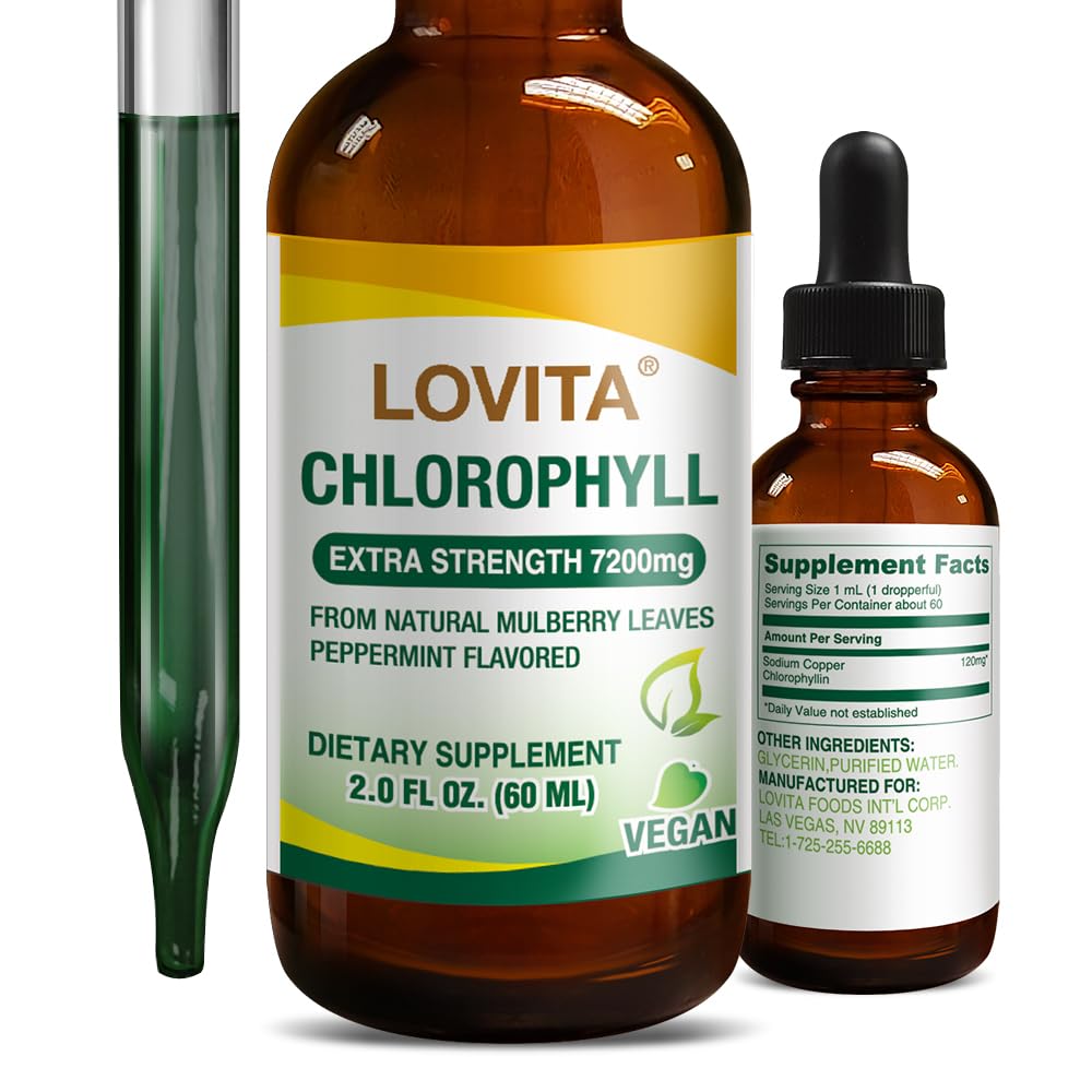 LOVITA chlorophyll liquid drops for immunity