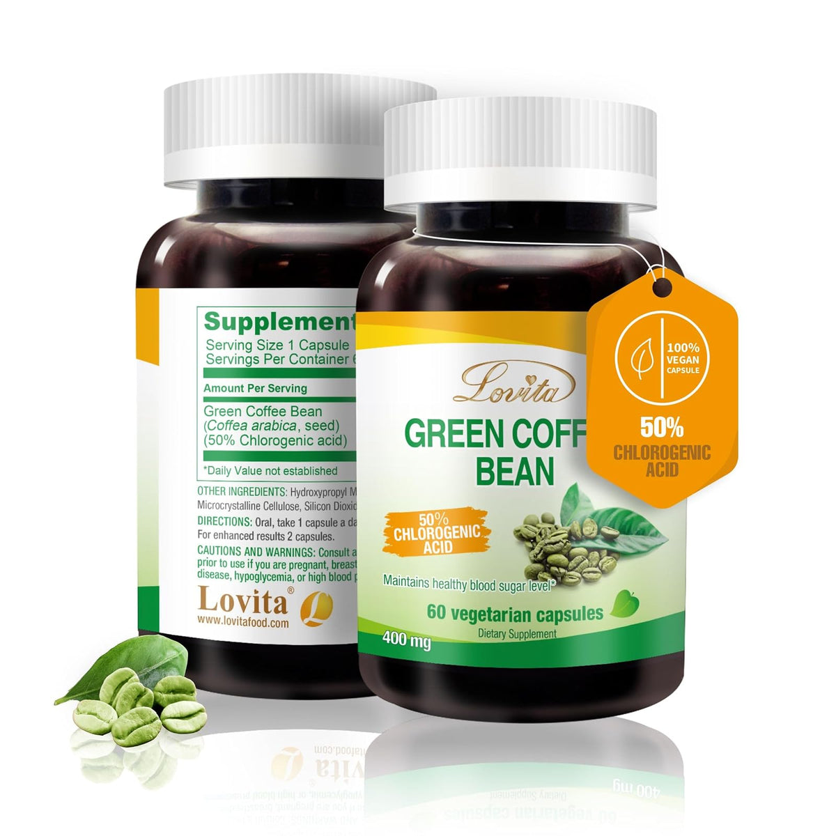 LOVITA green coffee bean extract benefits