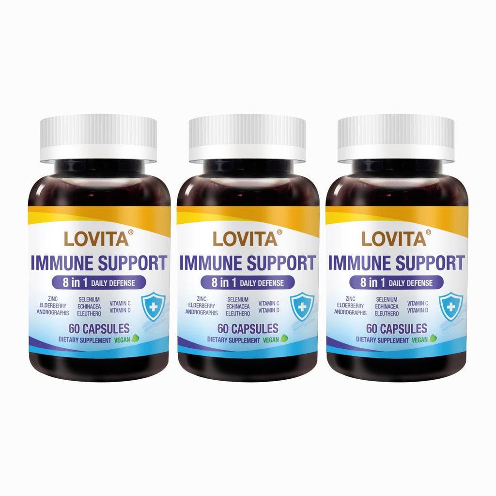 Lovita immune support vegan capsules