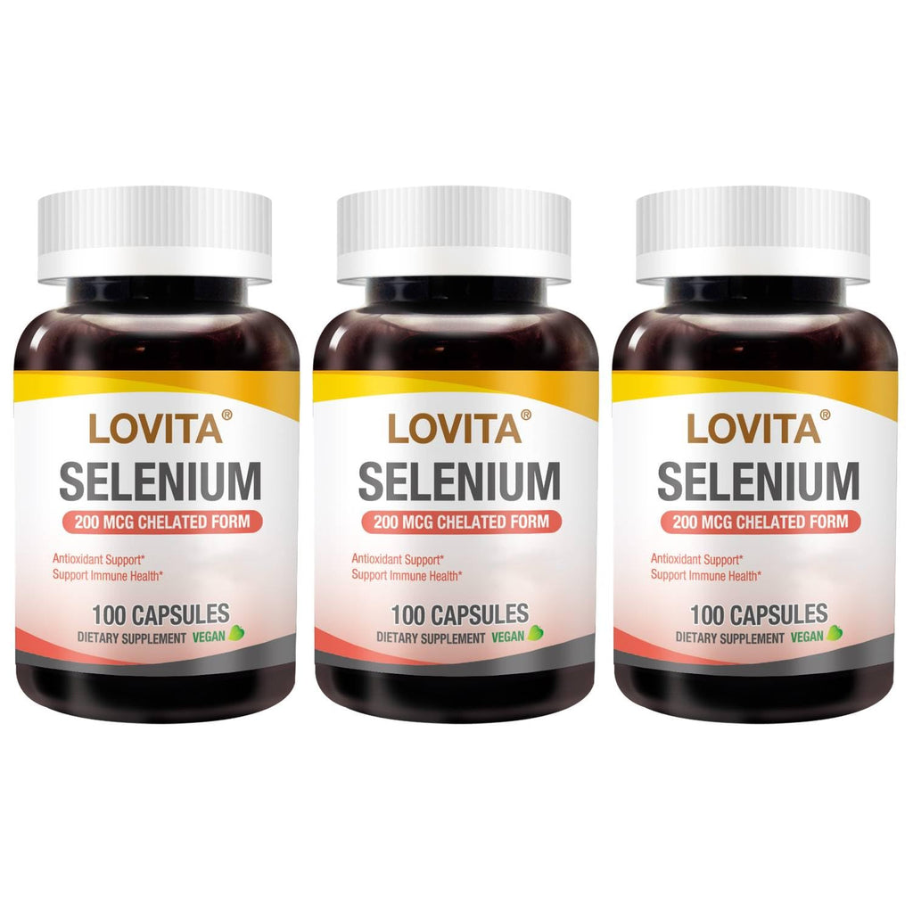 LOVITA Selenium 200 mcg vegan capsules