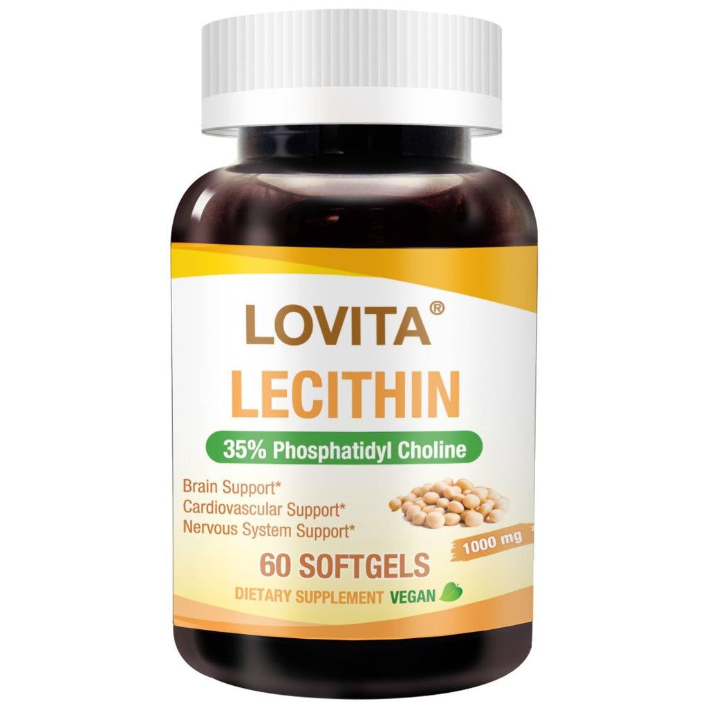 LOVITA soy lecithin vegan softgels