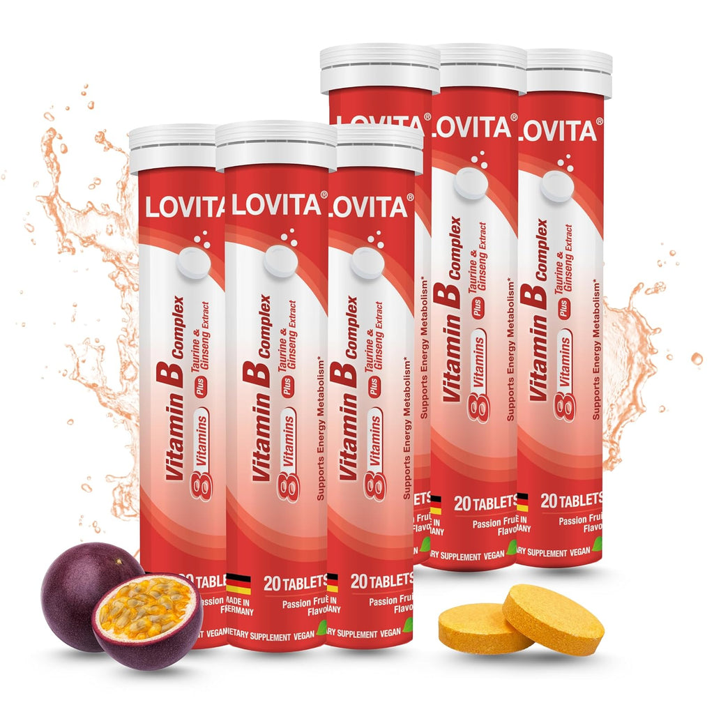 LOVITA vitamin b complex effervescent tablets