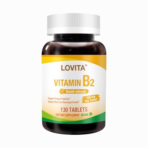 LOVITA Vitamin B2 supplement benefits