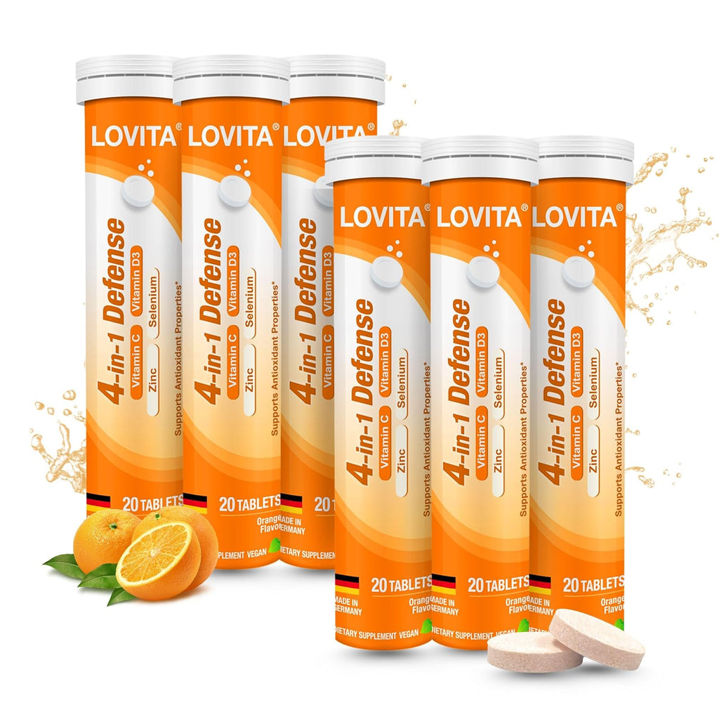 LOVITA vitamin C effervescent tablets