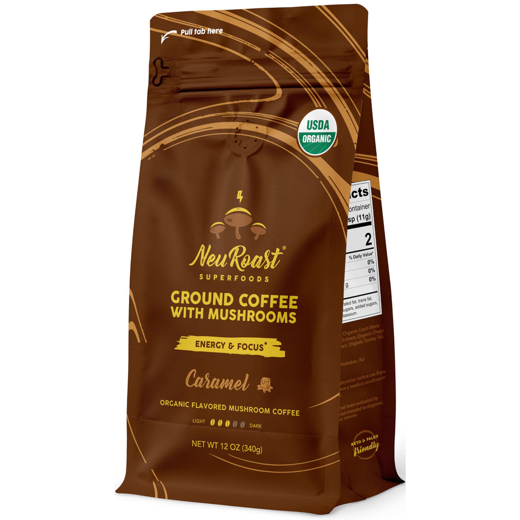 low acid mushroom coffee blend