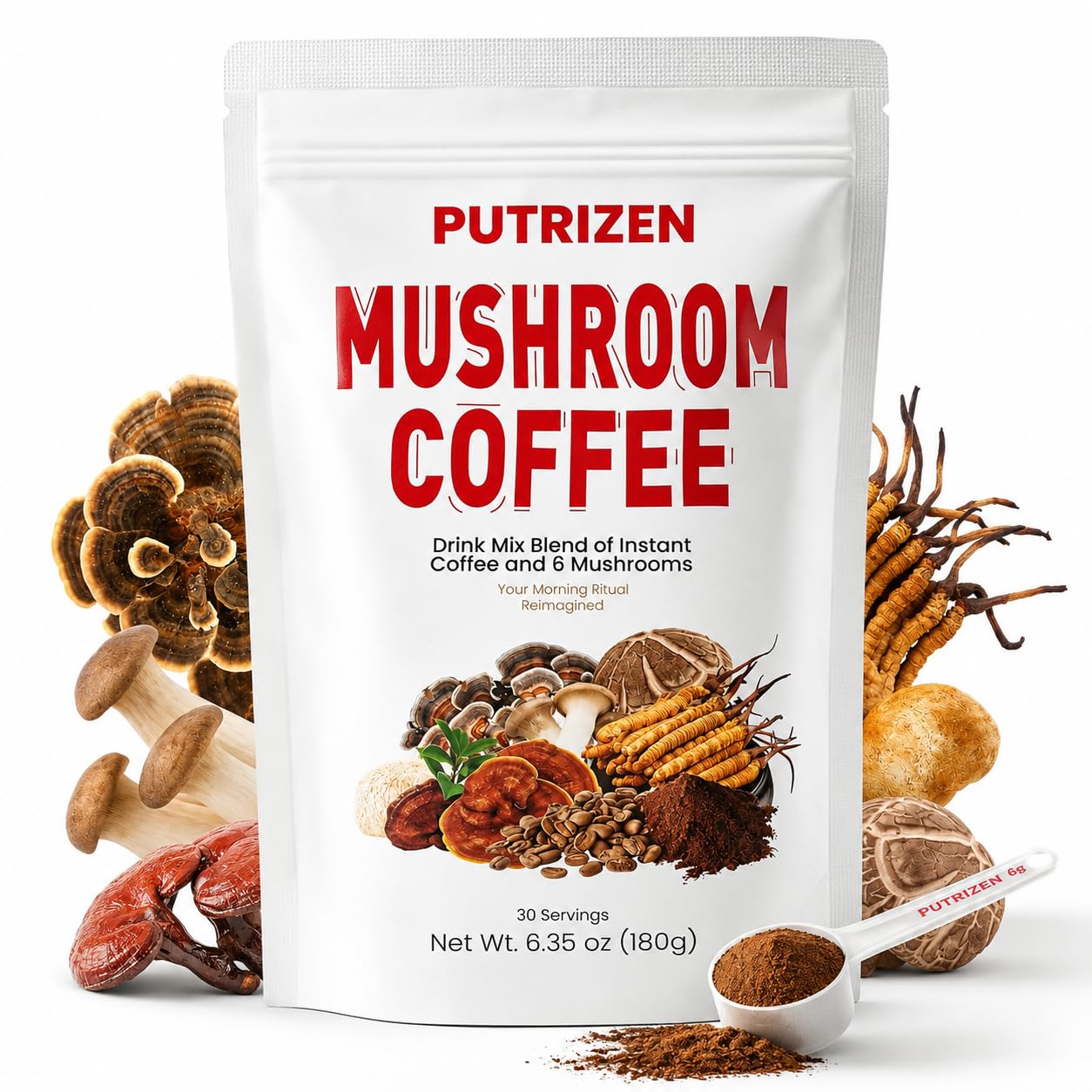 low caffeine mushroom coffee blend