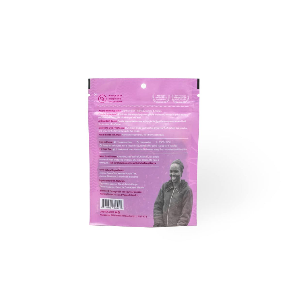 low caffeine Purple Jasmine tea