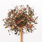 low caffeine purple mint tea
