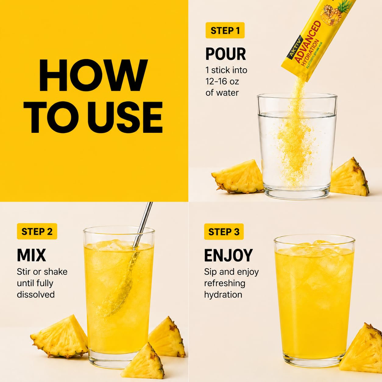 low-calorie electrolyte powder