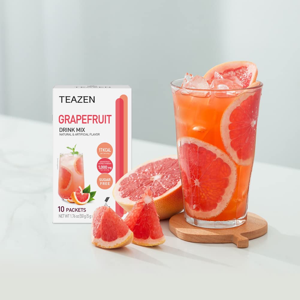 low calorie grapefruit tea option
