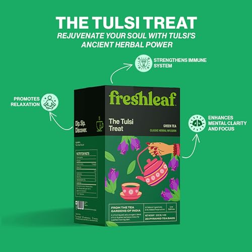 low-calorie herbal green tea option