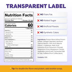 Low-calorie protein powder option