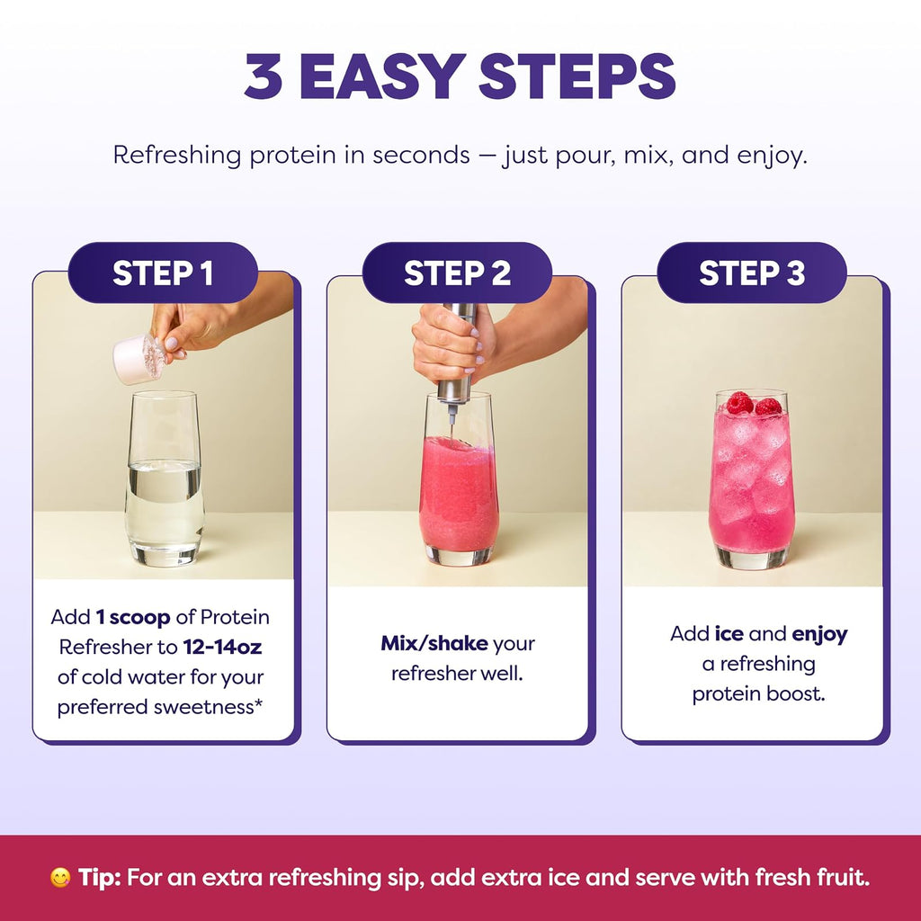 Low-calorie protein supplement for workouts