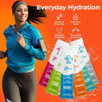low-calorie sports electrolyte packets