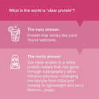 Low-calorie whey protein option
