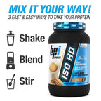 Low-carb whey protein for fitness