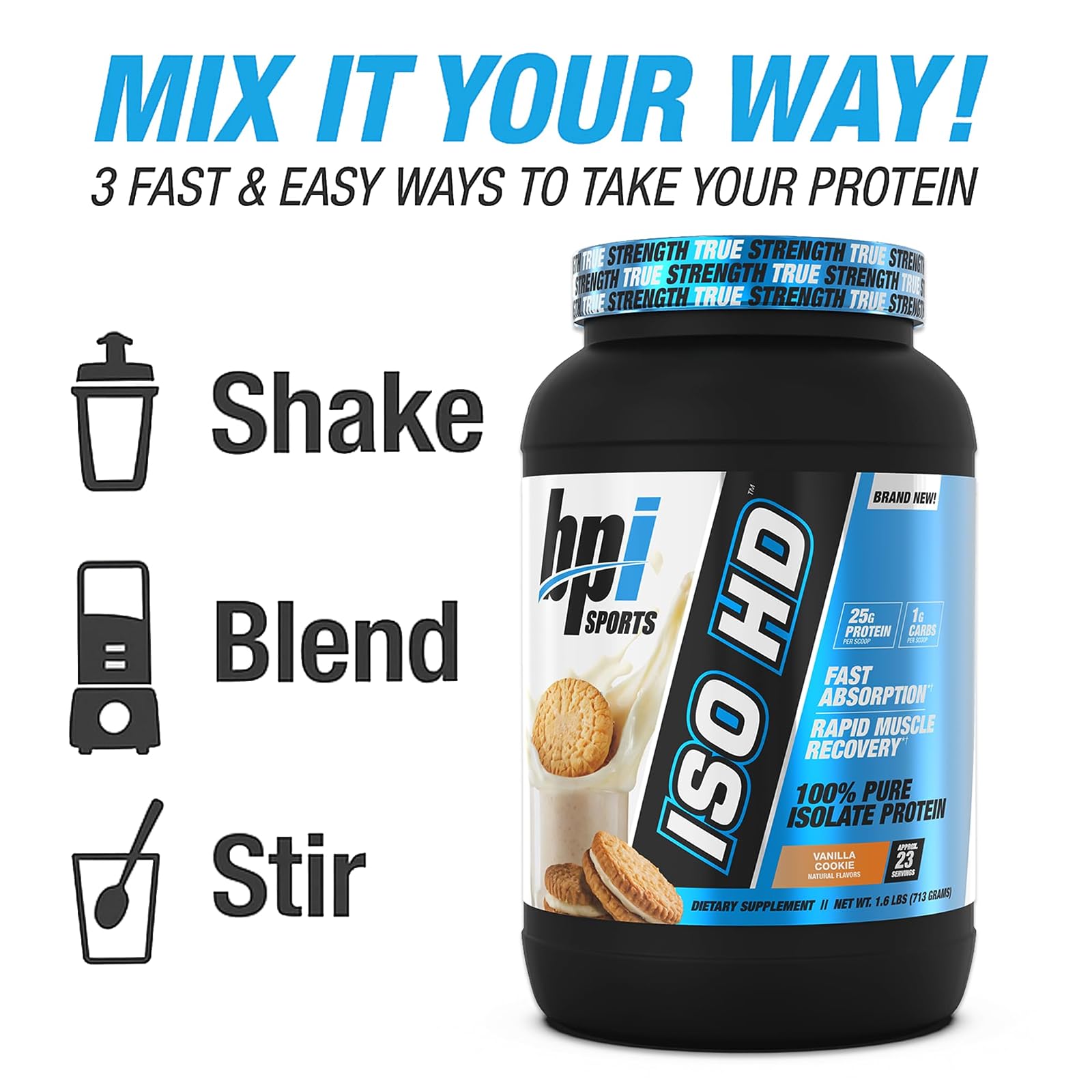 Low-carb whey protein for fitness