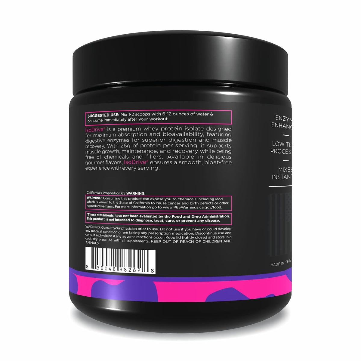 low-carb whey protein for fitness