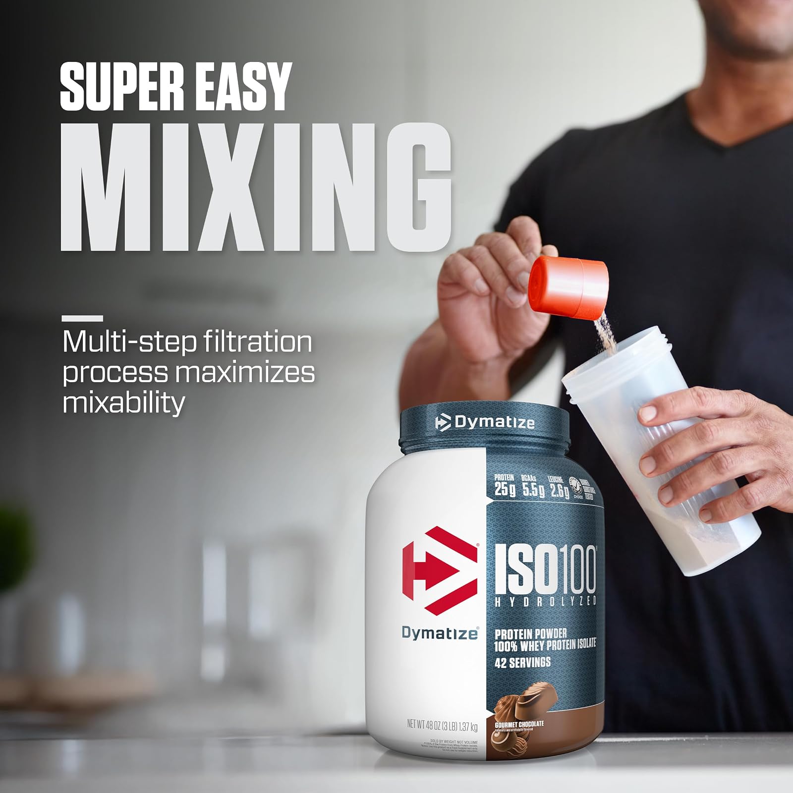 Low-carb whey protein for fitness