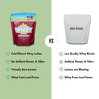 Low-carb whey protein isolate option