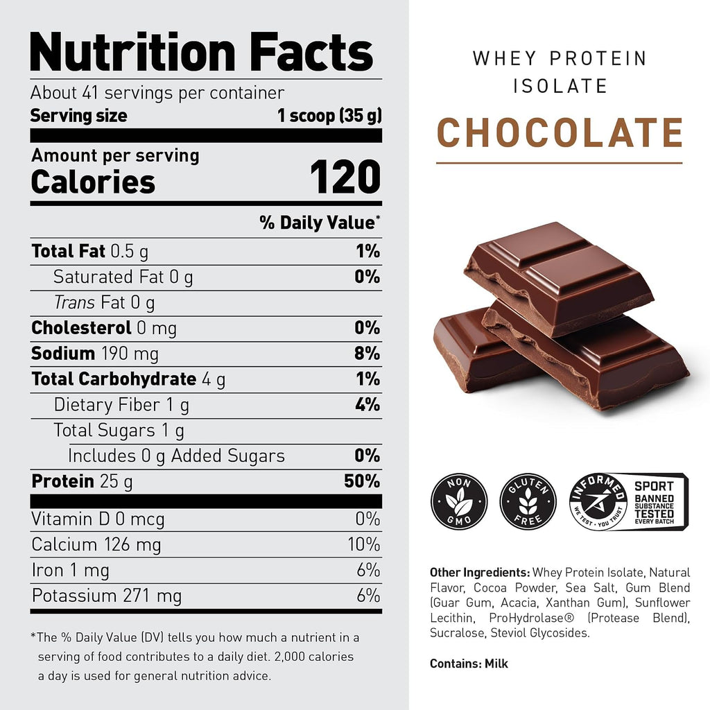 low-carb whey protein isolate supplement