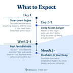 low dose melatonin for restful nights