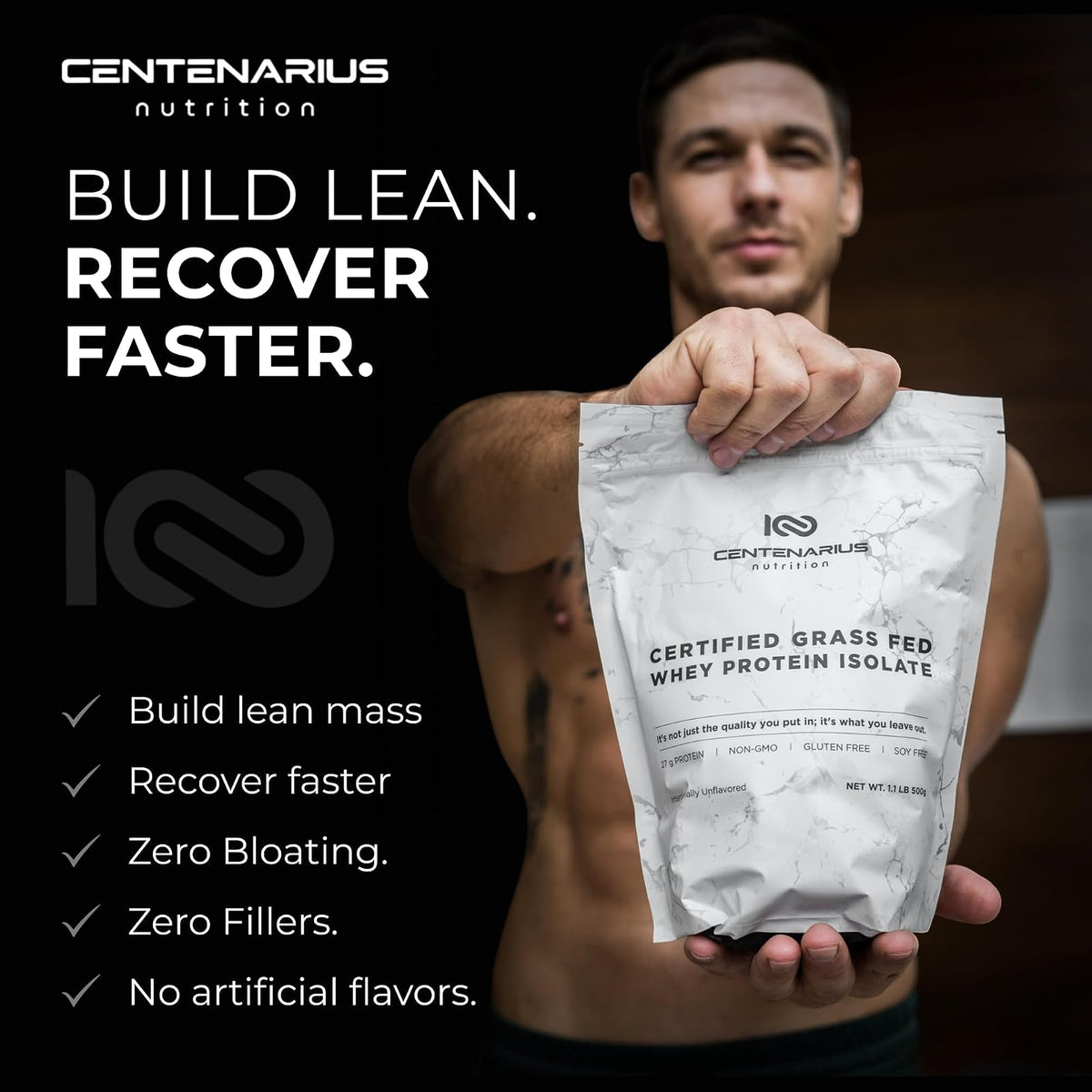 low-fat whey protein isolate supplement