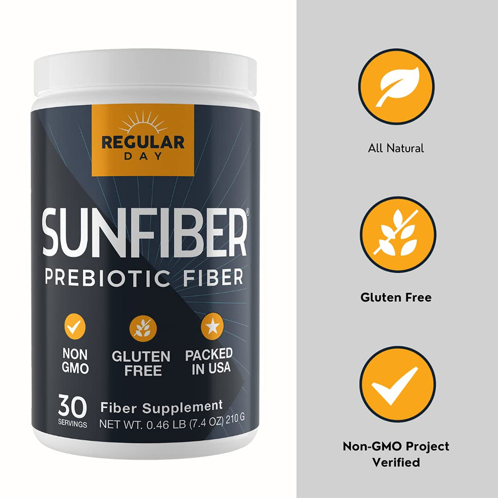 Low-FODMAP fiber supplement for gut health