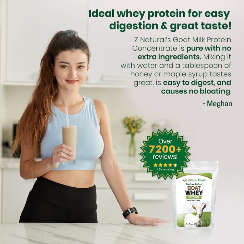 low lactose goat whey protein option