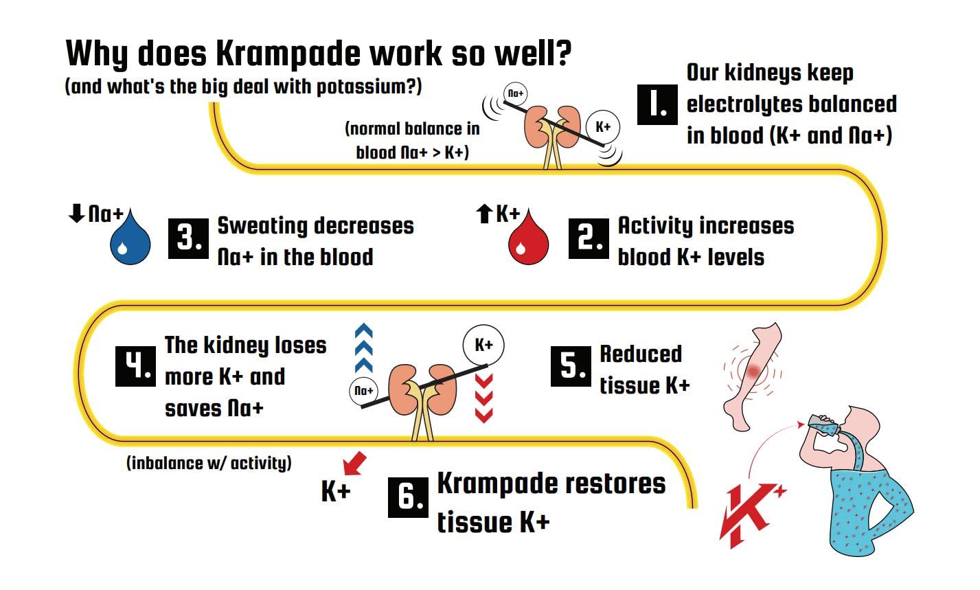 low potassium solution for athletes