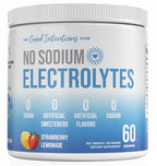low sodium electrolyte powder strawberry lemonade