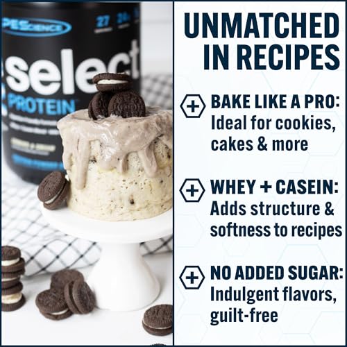 low sugar cookies and cream whey protein